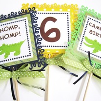 Alligator Party Centerpieces Decorations on Storenvy
