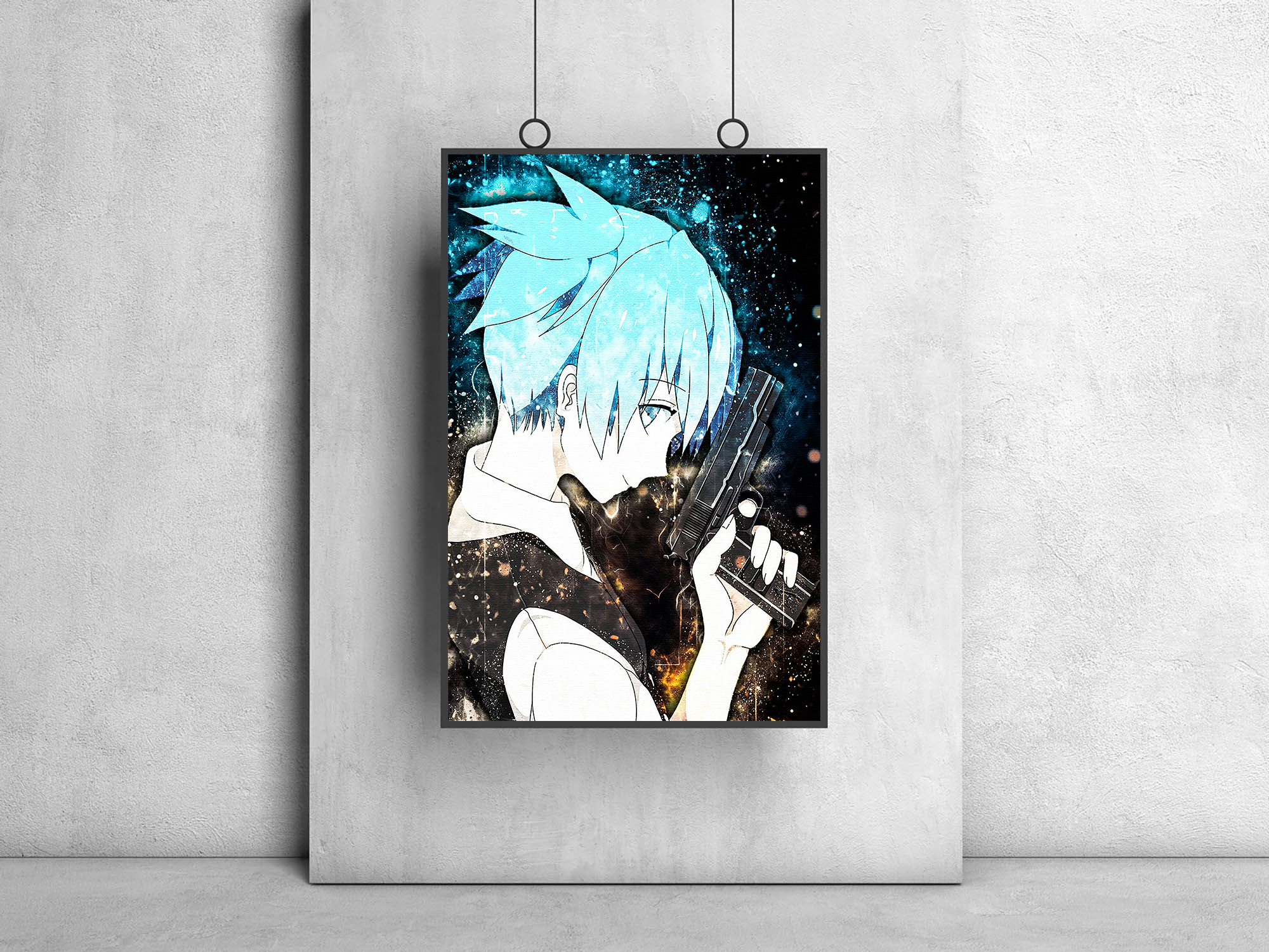 Assassination Classroom Poster Minimalist Anime Poster Retro Vintage